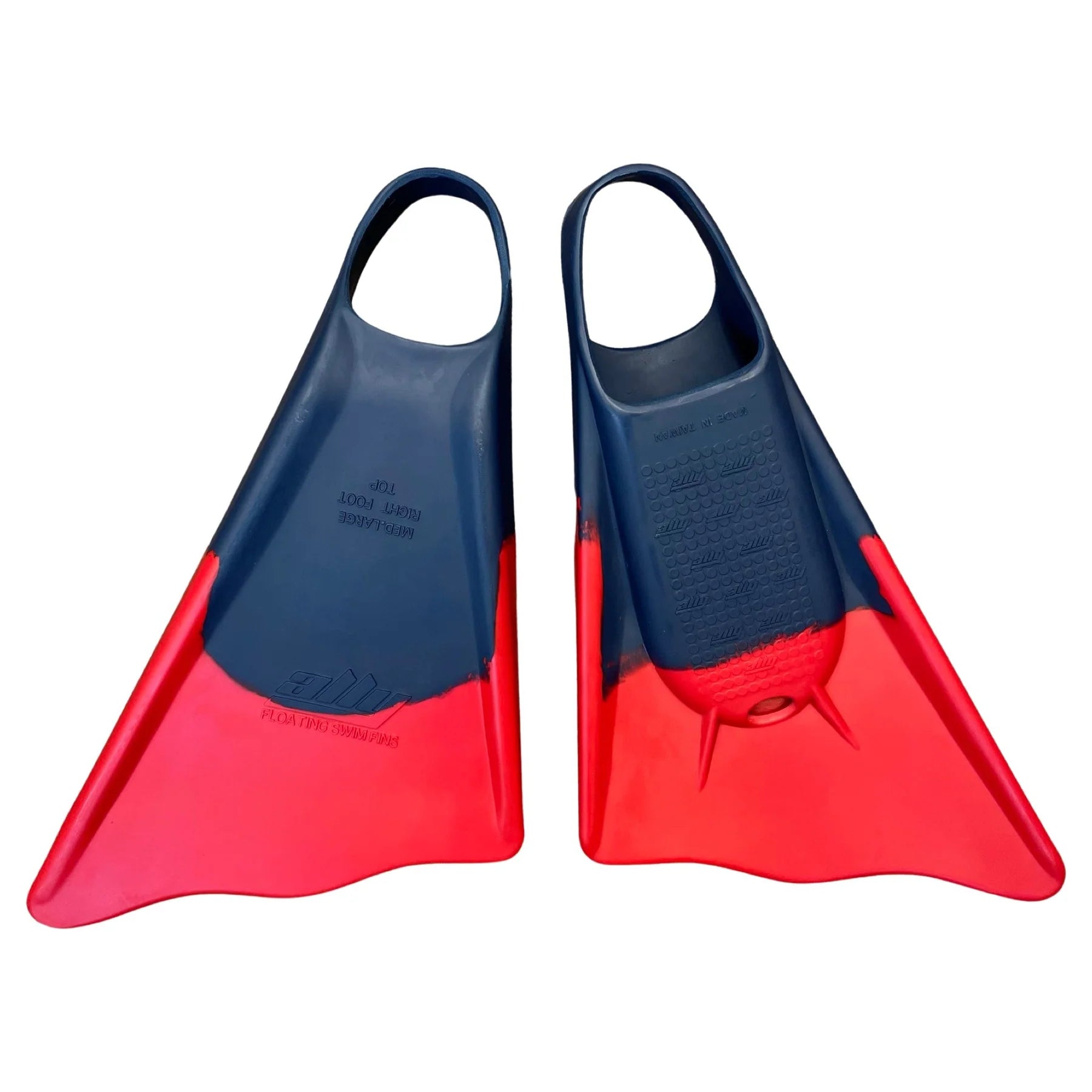 ALLY FINS - Medium - Red/Blue – Surf HQ